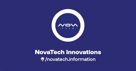 Novatech Innovations Instagram Facebook Linktree
