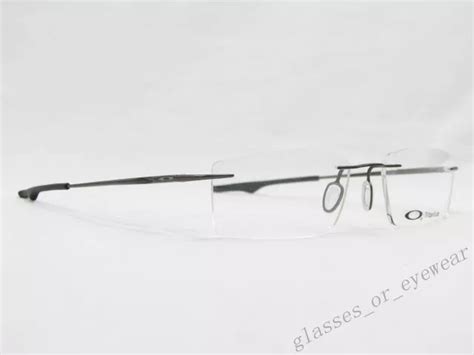 Oakley Titanium Rimless Eyeglass Frames Pewter India Ubuy