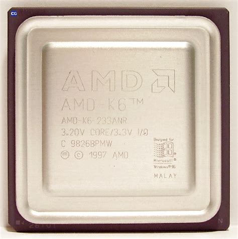 AMD-K6-233ANR Information | cpu-galerie.de