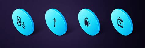 꿀 컵 차 꿀 디퍼 스틱 과 트랙터 아이콘의 등도 항아리를 설정합니다 벡터 0명에 대한 스톡 벡터 아트 및 기타 이미지 0명 3차원 형태 가방 Istock