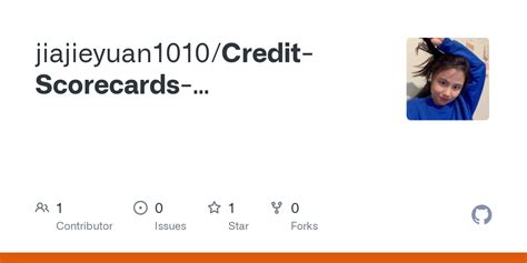 Github Jiajieyuan1010credit Scorecards Development Based On Logistic