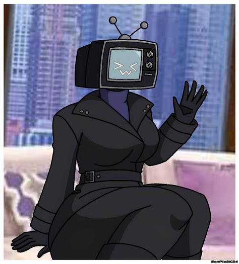 A Picture Of Tv Woman By Zerosenpie On Deviantart