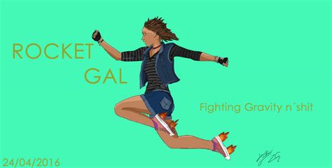 Rocket Gal By Luigi Luiscarloszarc On Deviantart