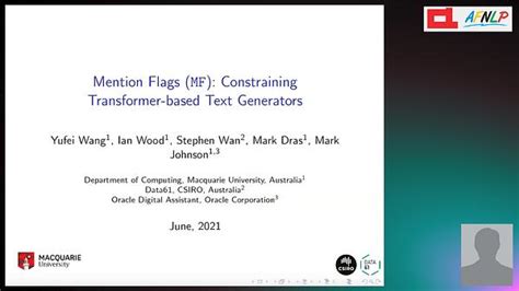 Underline Mention Flags Mf Constraining Transformer Based Text