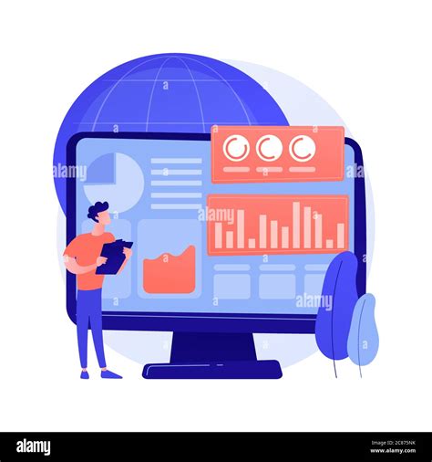 Global Online Survey Analysis Vector Concept Metaphor Stock Vector Image And Art Alamy