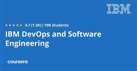 IBM DevOps And Software Engineering Coursya