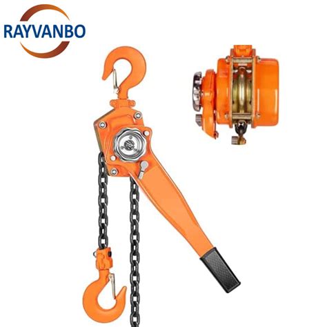 Chain Ratchet Lever Block 3 Ton 6ton Hoist Pull Lift Manual Chain Hoist China Chain Pulley