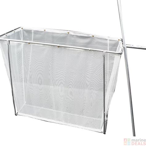 Buy Nacsan Whitebait Net For Folding Set And Scoop Net Grey Online At