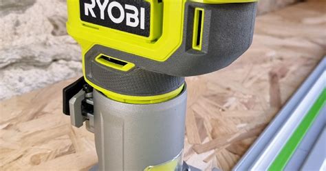 Ryobi RTR Cordless Trim Router Adapter For Festool Rail By