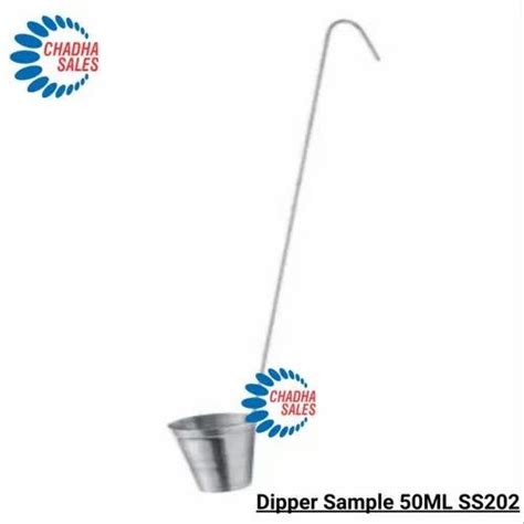 Stainless Steel Dipper Sample 50ml Ss202 25 Gm At ₹ 999 Piece In New Delhi Id 24212724212