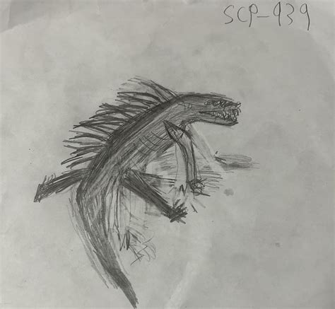 A Sketch Of Scp 939 R Scp