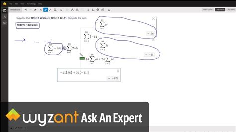 Use Summation Theorems To Evaluate An Expression Involving Summation