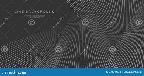 Geometric Motion Sharp Lines Abstract Background Monochrome Blend Line Design Stock Vector