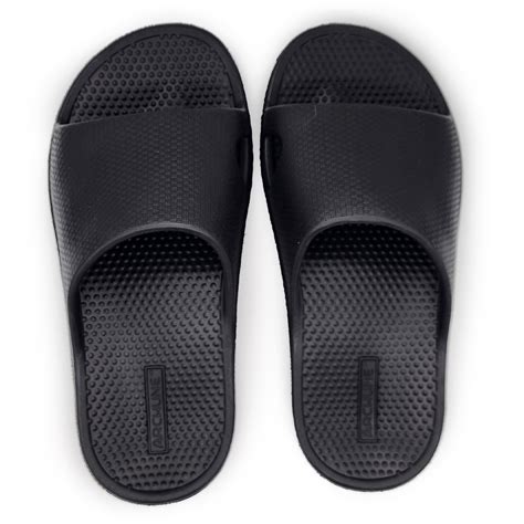 Archline Rebound Orthotic Slides Black Whiteley Medical Supplies