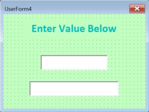 VBA UserForm In Excel Formatting Examples How To Create
