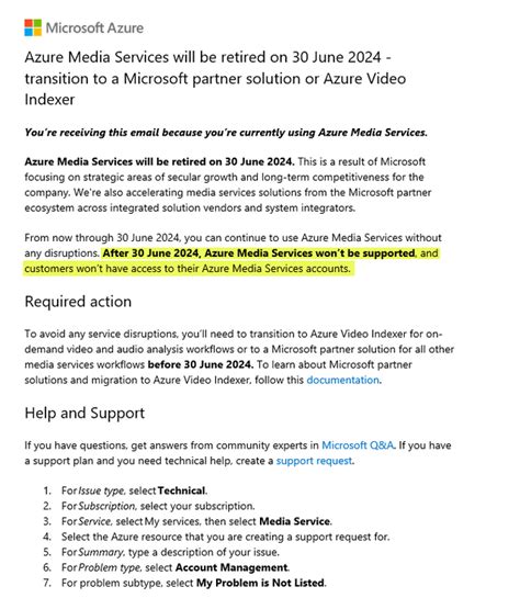 Azure Media Services Retiring June 30 2024 Razure