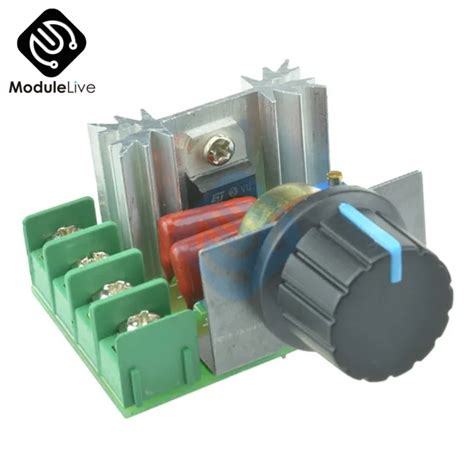 Ac 220v 2000w Scr Voltage Regulator Dimming Dimmers Speed Controller