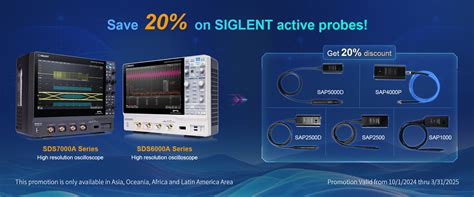Save 20 On Siglent Active Probes
