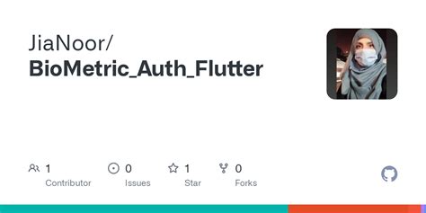 Github Jianoorbiometricauthflutter