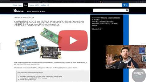 Unveiling Adc Capabilities Esp32 Vs Pico Vs Arduino Uno
