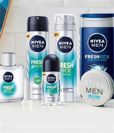 Рол-он дезодорантът NIVEA MEN Fresh Kick с вода от кактус