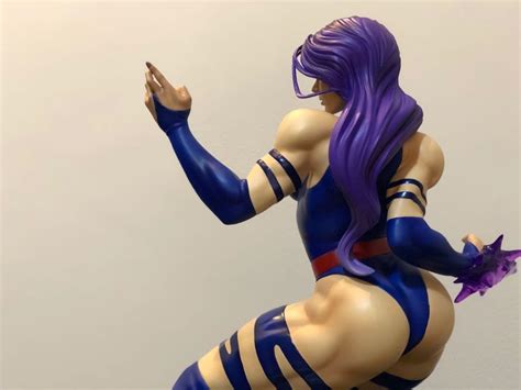fan art mvc psylocke statue hobbies and toys toys and games on carousell