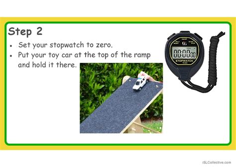 Friction Ramp Science Experiment Gen English Esl Powerpoints