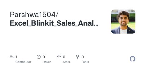 github parshwa1504 excel blinkit sales analysis