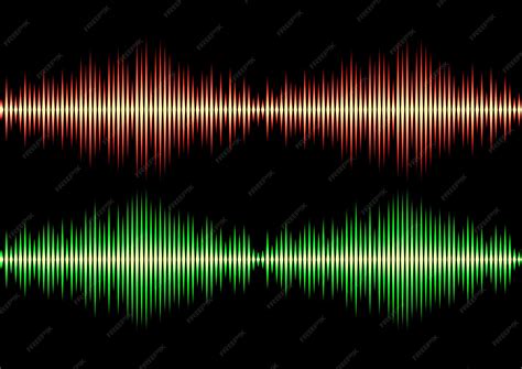 Premium Vector Seamless Music Wave Pattern