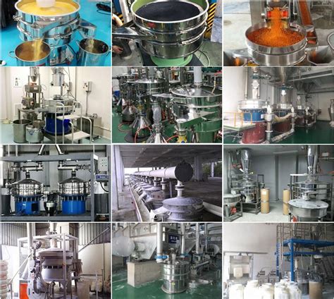 application of vibratory sieve