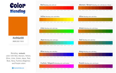 What Is The Color Of Clementine Hexcolorpedia