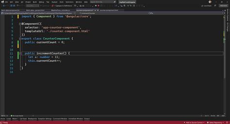 Go To Definition From Html To Ts Function · Issue 32 · Microsoftvs Ng