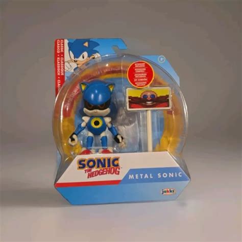 Sonic The Hedgehog Classic Metal Sonic With Goal Post 4 Action Figure