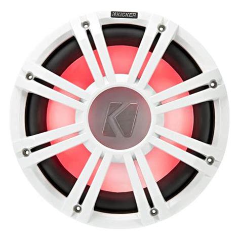 Kicker 45kmg10w 10 Led Marine Subwoofer Grille — For Km10 And Kmf10