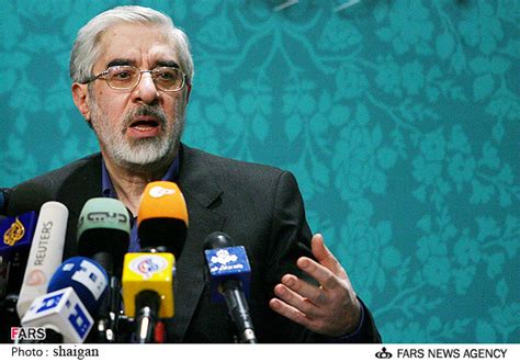 Mir Hossein Mousavis First Press Conference Tehran Flickr