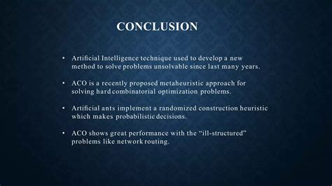 ant colony optimization pptx