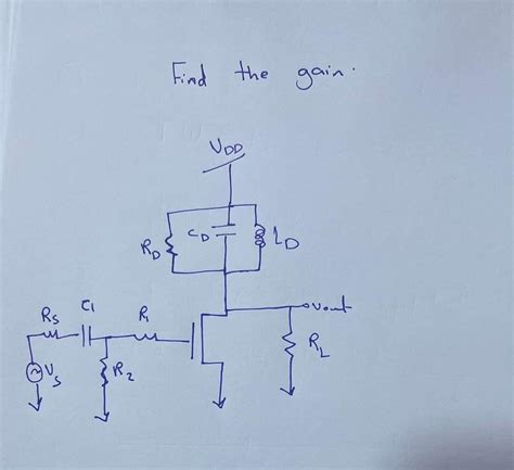 Solved Find The Gain Chegg