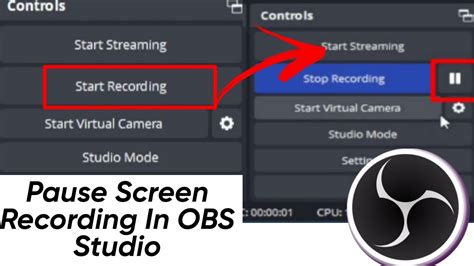 OBS STUDIO PAUSE RECORDING NOT WORKING PAUSE USING HOTKEYS IN OBS STUDIO OBS STUDIO