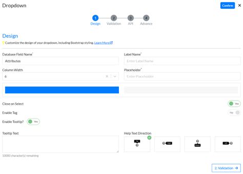 Dropdown No Code Software Platform Applications Ncameo