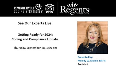 revenue cycle coding strategies on linkedin 2024 is just around the corner and rccs president