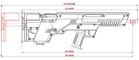 Apex Carbine Conversion Kit For Psa Dagger Compact And Full Meta Tactical