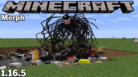 Morph Mod Minecraft Hóa Thân Thành Mọi Sinh Vật Trong Thế Giới Minecraft