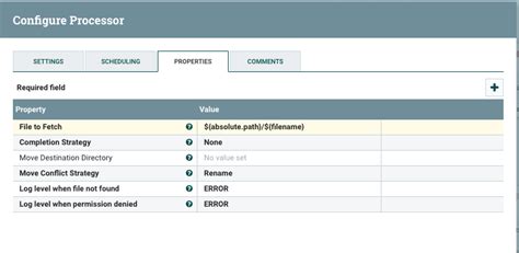 Dynamic Parameter For Getfilelistfile Processor Cloudera