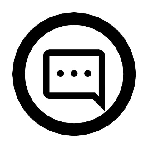 Chat Dot Circle Vector SVG Icon SVG Repo