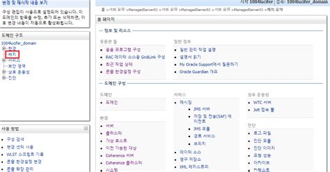 [weblogic][admin Console] 애플리케이션 배치 Deploy Ver 9 0 이상