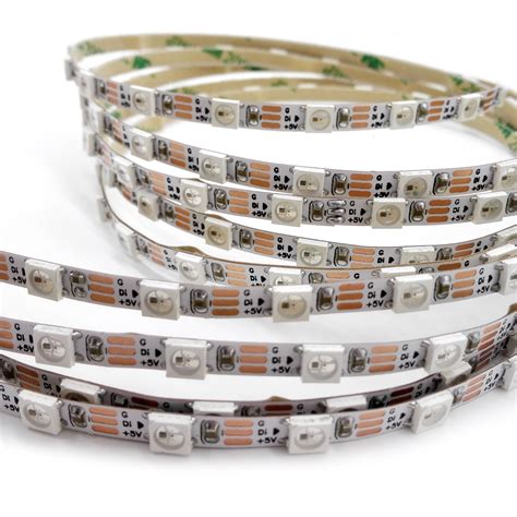 5v 60leds M 5mm Width SK6812 RGB LED Strip Programmable WS2812B