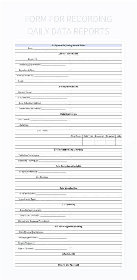Free Daily Statistics Templates For Google Sheets And Microsoft Excel Slidesdocs
