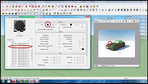 SKETCHUP TEXTURE TUTORIAL MATERIALS APPLICATION TO SU VRAY PROXY