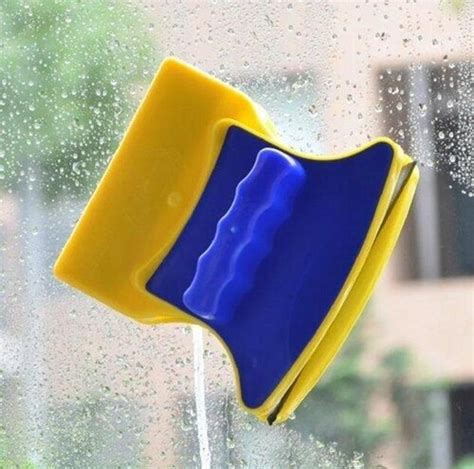 Магнитная щетка для мытья окон double side glass cleaner, магнитный ...