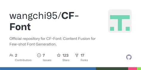cf font main py at main · wangchi95 cf font · github